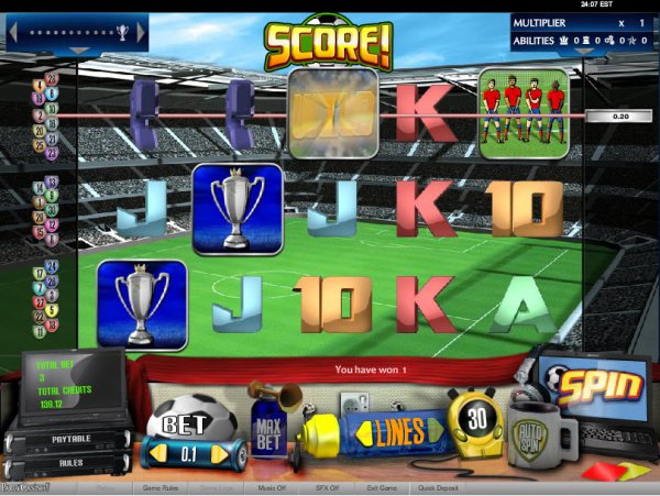 Score! Slots by PartyGaming